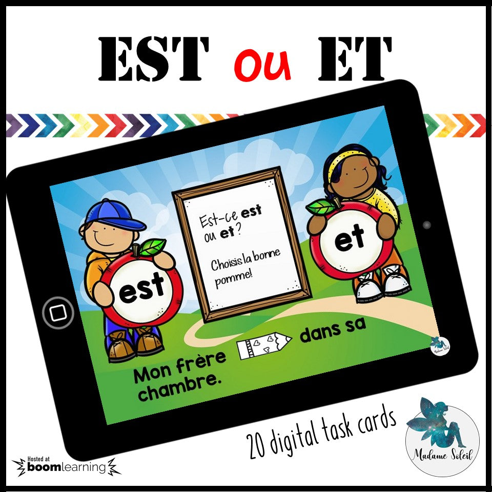 Homophones et / est | Grammaire | 3e-4e année | Madame Soleil